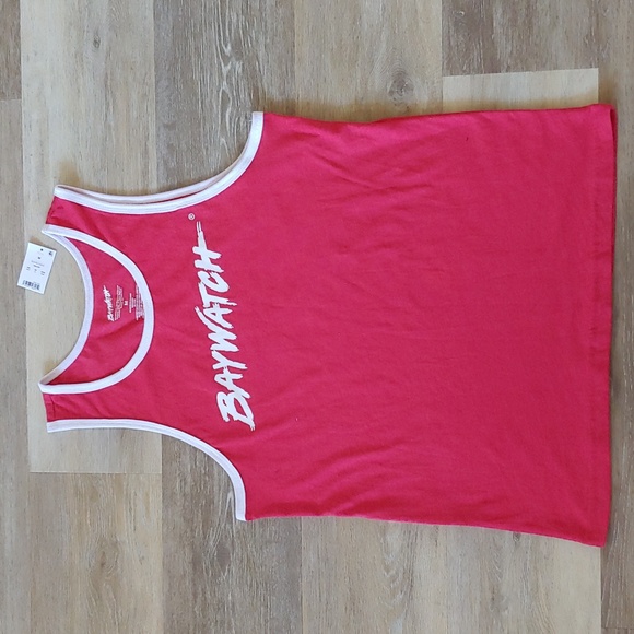Baywatch | Shirts | Nwt Baywatch Malibu Beach Patrol Graphic Tank Top ...